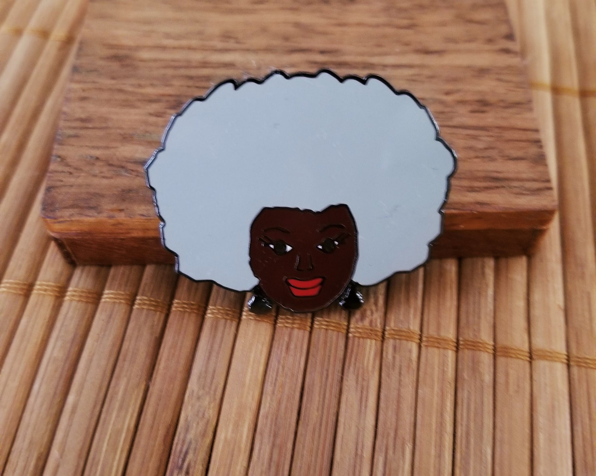 Naturally ME 2 © Lapel Pin – SKCreations, LLC
