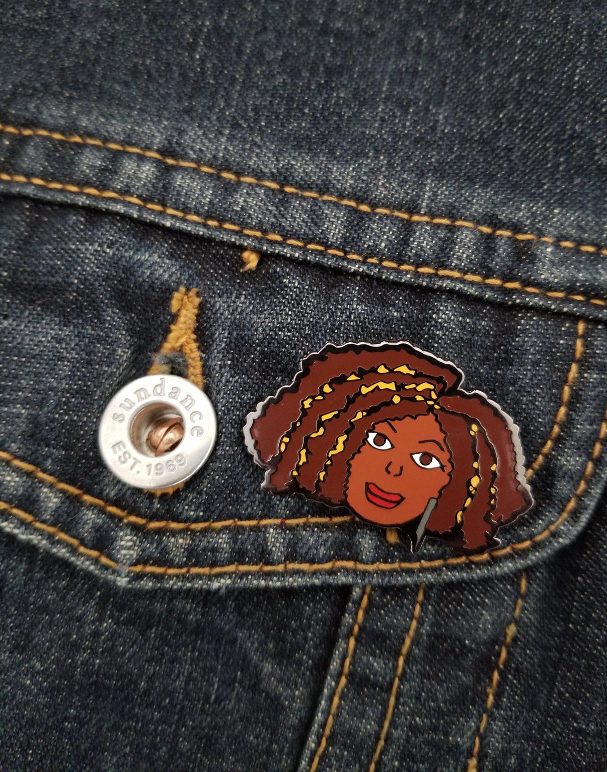 Naturally ME 1 © Lapel Pin – SKCreations, LLC